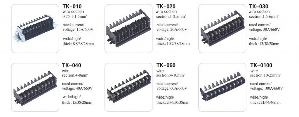 Cầu đấu TK - Terminal block TK - Giá rẻ - Freeship toàn quốc