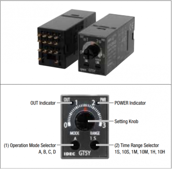 Timer GT5 - Timer IDEC - Chính Hãng + Giá Tốt + Freeship