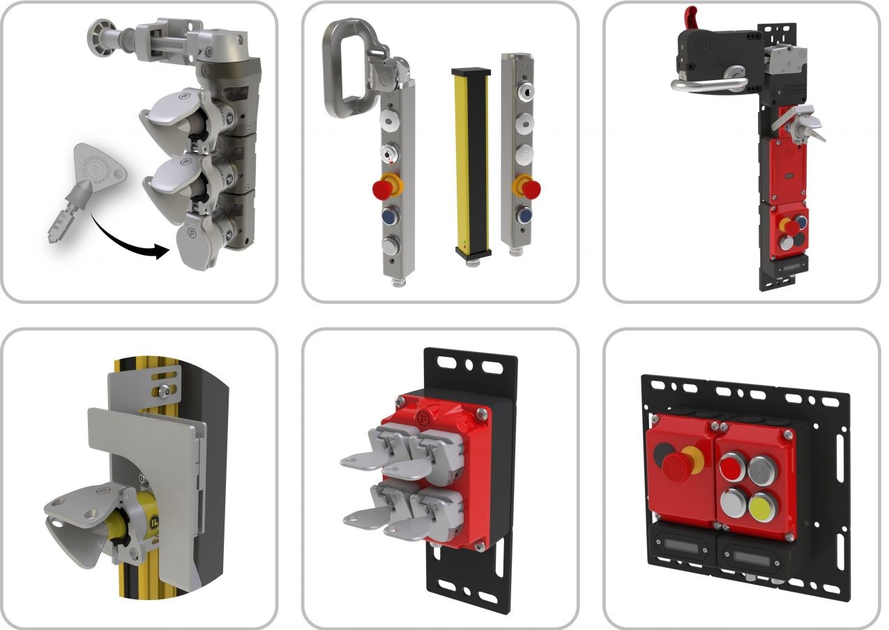 Khóa hàng rào an toàn - Safety Guard Lock - Hãng Fortress